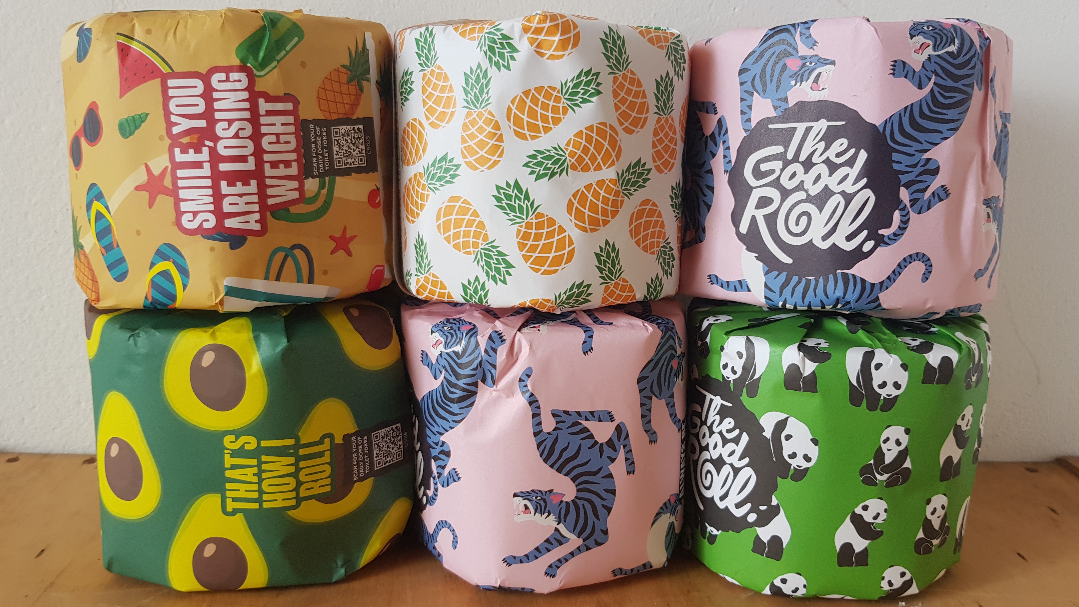The Good Roll: boomvriendelijk toiletpapier met een grote boodschap ...